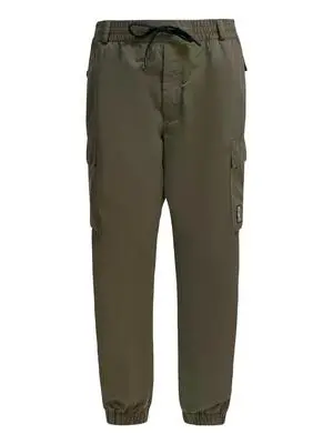 Moncler Cargo Pants With Elasticated Waistband - Green