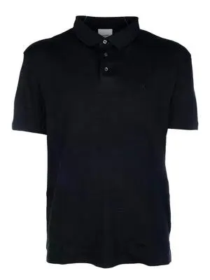 Calvin Klein Embroidered Polo Shirt - Black