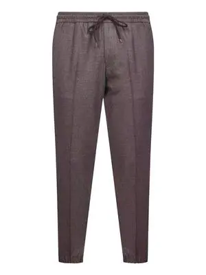 D4.0 Drawstring Trousers - Brown