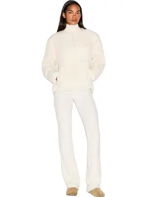 SKIMS Teddy Oversized Half Zip Pullover
