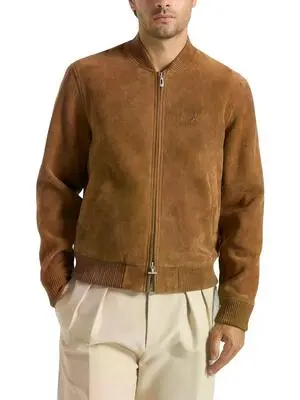 Manière De Voir Arsène Bomber Jacket - Brown