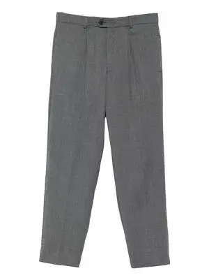 AMARANTO Straight-leg Trousers - Grey