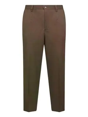 D4.0 Pressed Trousers Brown