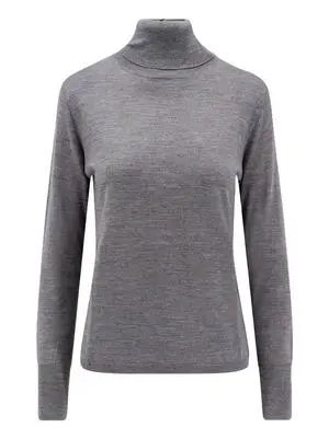 Aspesi Roll-neck Sweater - Grey