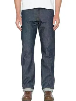 Naked & Famous Denim True Guy Cotton Jeans - Blue