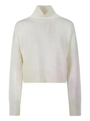DONDUP Turtleneck Knitwear - White