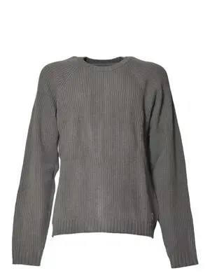 Dickies Ribbed Crew-neck Sweater - Grey