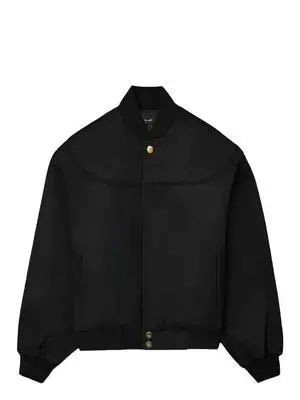WILLY CHAVARRIA Gas Station Bomber Jacket - Black