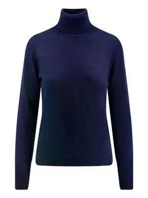 Aspesi Roll-neck Sweater - Blue