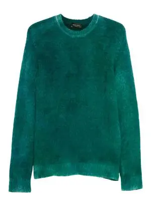 ROBERTO COLLINA Crew-neck Sweater - Green