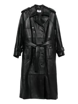 GIUSEPPE DI MORABITO Belted Double-Breasted Coat