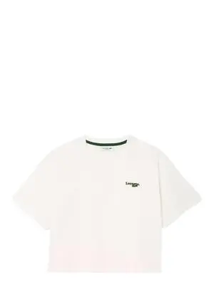 Lacoste Logo-patch T-shirt - White