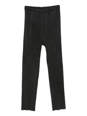 Issey Miyake Plissé Trousers - Black