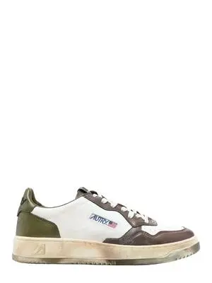 AUTRY Logo-patch Sneakers - White