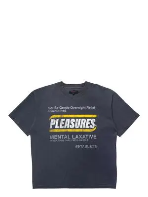 PLEASURES Relief T-shirt - Grey