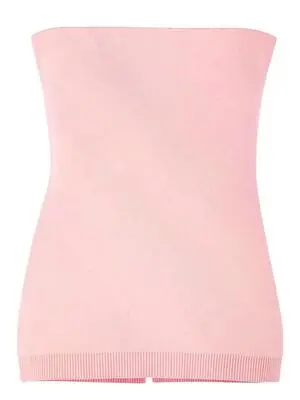 Jacquemus Strapless Top - Pink