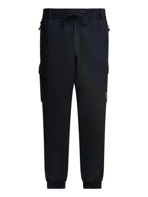 Moncler Cargo Pants With Elasticated Waistband - Blue