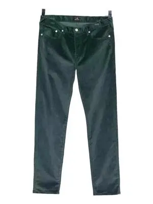 Paul Smith Corduroy Tapered Trousers - Blue