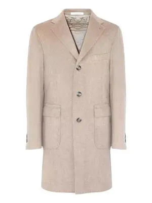 Tagliatore Single-breasted Button Coat - Neutrals
