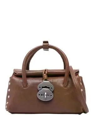 ZANELLATO Dotta Baby Shoulder Bag - Brown