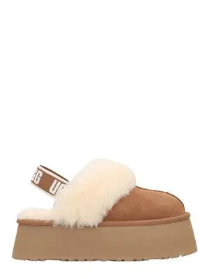 UGG Funkette Suede Mules - Brown