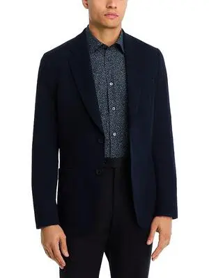Paul Smith Textured Solid Soft Blazer - Navy