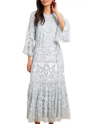 NEEDLE & THREAD Snowdrop Ankle Gown