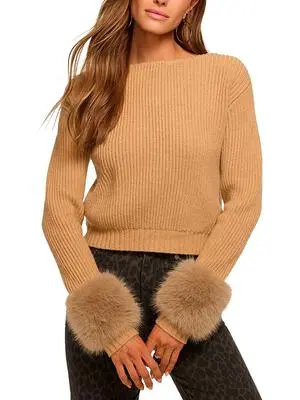 RAMY BROOK Lisa Low Back Sweater