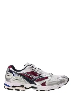 Mizuno Wave Rider Panelled Sneakers - Grey