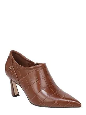 27 EDIT NATURALIZER Leather Booties - Caramel Brown