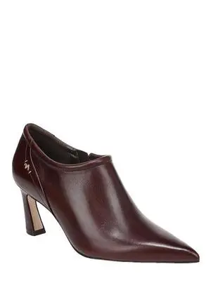 27 EDIT NATURALIZER Leather Booties - Wine Red