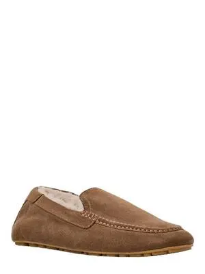 Aquatalia Qalista Weatherproof Driving Shoe - Taupe Suede