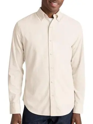 Bonobos Slim Fit Corduroy Button-down Shirt - Silver Birch