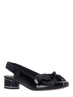 J. Reneé Lazure Slingback Pumps - Black