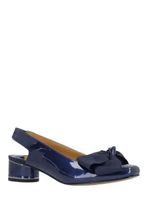 J. Reneé Lazure Slingback Pumps - Navy
