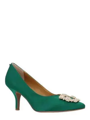 J. Reneé Ezara Pointed Toe Pumps - Emerald