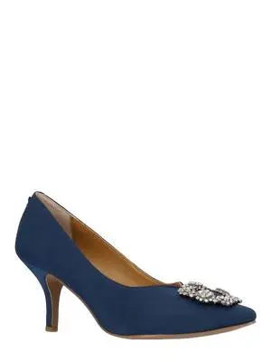 J. Reneé Ezara Pointed Toe Pumps - Navy