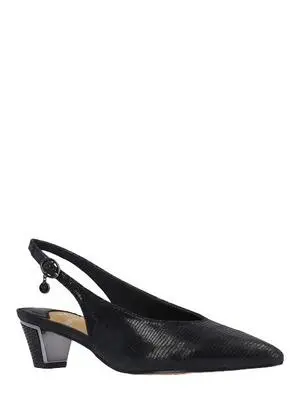 J. Reneé Darra Slingback Pointed Toe Pump - Black