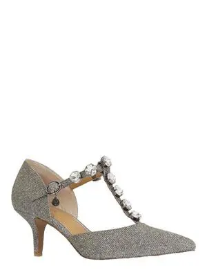 J. Reneé Mayven Pointed Toe Pump Pewter