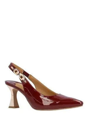 J. Reneé Krissa Slingback Pointed Toe Pump - Dark Cherry
