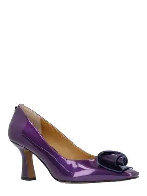 J. Reneé Karali Pointed Toe Pump Purple