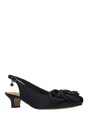 J. Reneé Jozey Pointed Toe Slingback Pumps - Black