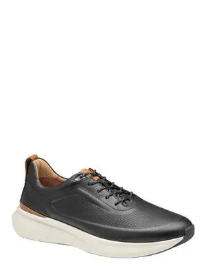 Johnston & Murphy Declan Waterproof Sneaker - Black Waterproof Full Grain