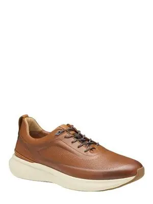 Johnston & Murphy Declan Waterproof Sneaker - Tan Waterproof Full Grain