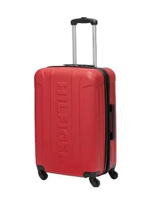 Tommy Hilfiger 28" Upright Suitcase - Red