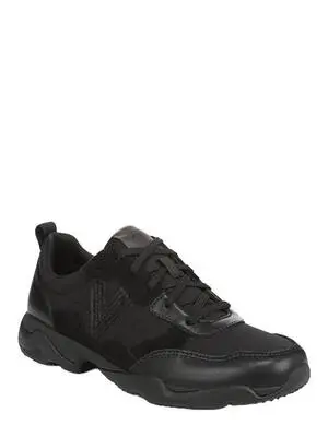 Vionic Slim Glide Lace-up Sneakers - Black/black