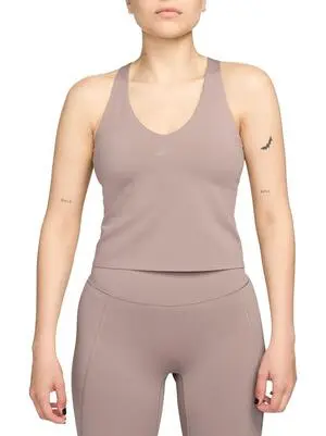 Nike Support Padded Sports Bra Tank - Malt