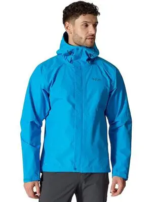 RAB Downpour Jacket - Maya Blue