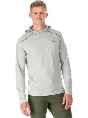RAB Force Hooded Shirt - Dark Pewter
