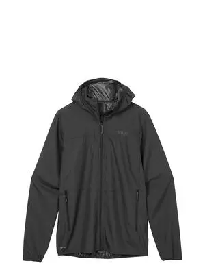 RAB Windgather Hooded Jacket - Black